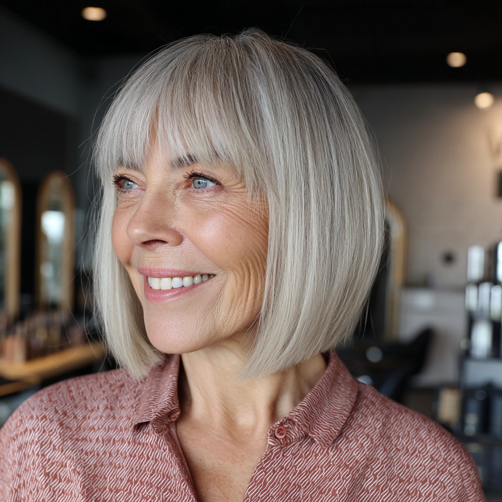Telescope Bangs: The Fringe That Magnifies Your Eyes (Without Makeup ...