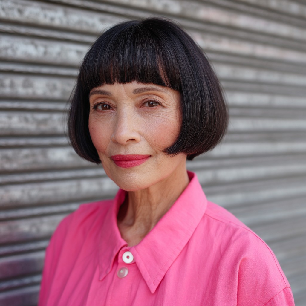 Telescope Bangs: The Fringe That Magnifies Your Eyes (Without Makeup ...