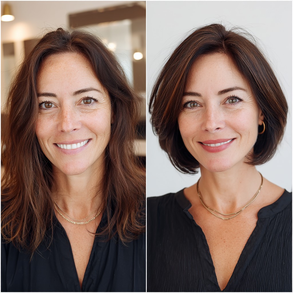 27 Women Over 40 Who Chopped Off Their Hair and Instantly Looked Younger