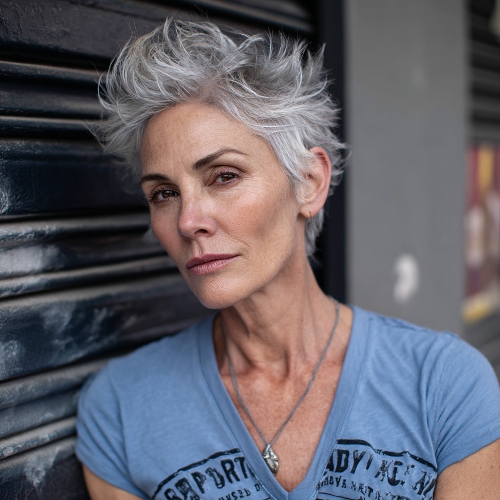27 Cute Tousled Haircuts for Women Over 50 That Show Off Your Unique Style