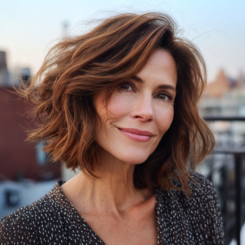 27 Low-Maintenance Cinnamon Brown Hair Colors Women Over 50 Love for ...