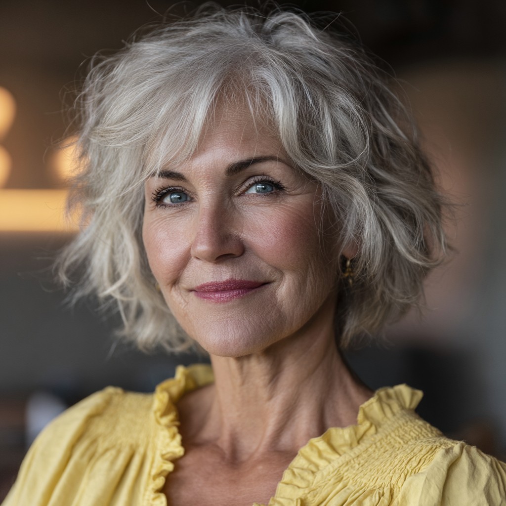 27 Cute Tousled Haircuts for Women Over 50 That Show Off Your Unique ...