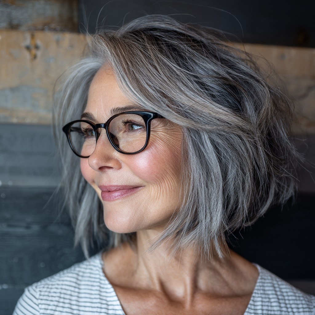 27 Cute Tousled Haircuts for Women Over 50 That Show Off Your Unique Style