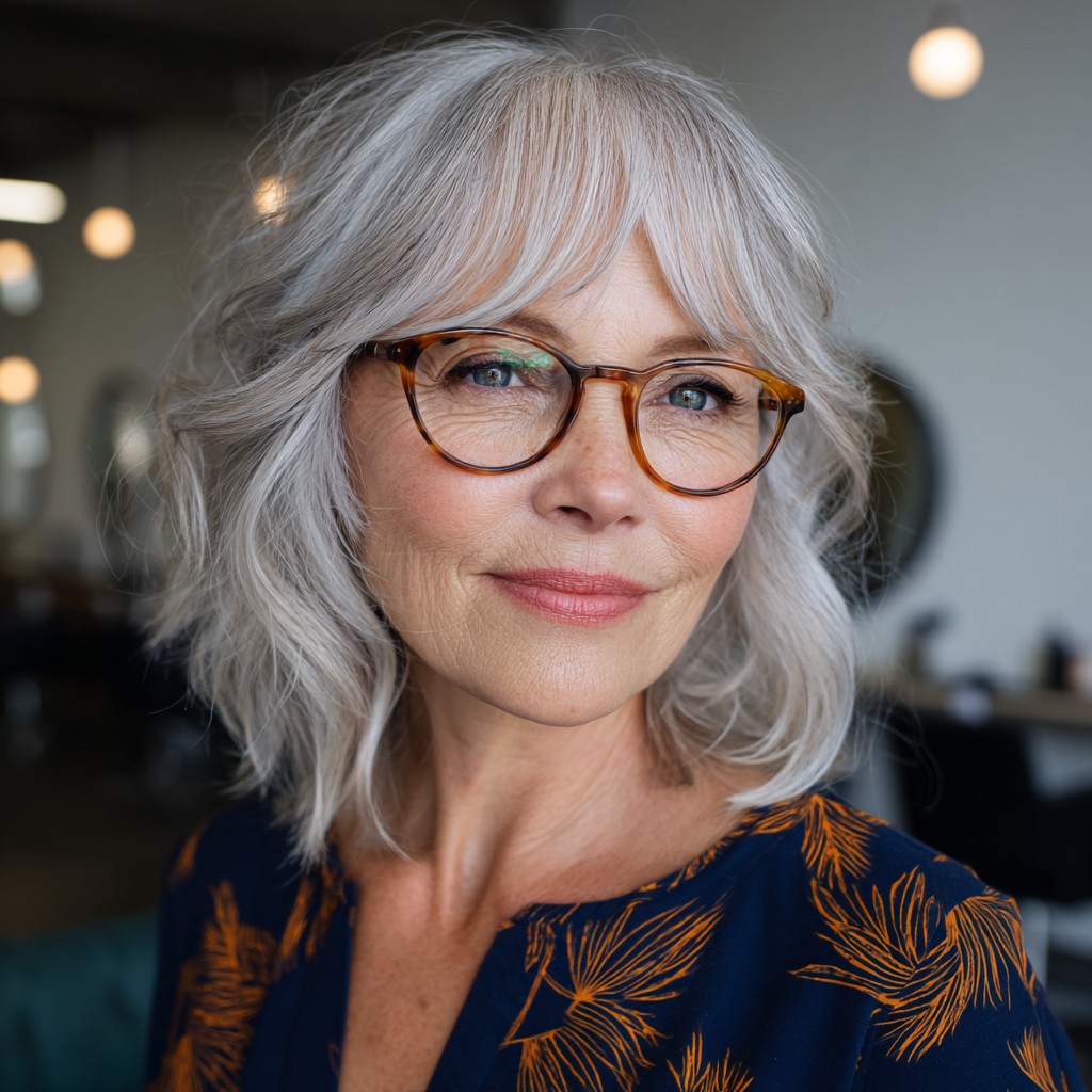 27 Cute Tousled Haircuts for Women Over 50 That Show Off Your Unique Style