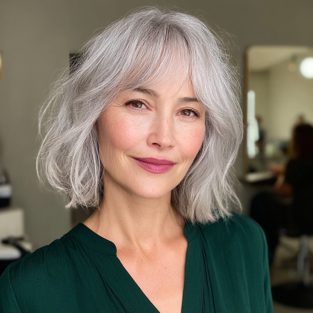 The Effortless Lob: 29 Mid-Length Styles That Look Amazing on Women ...