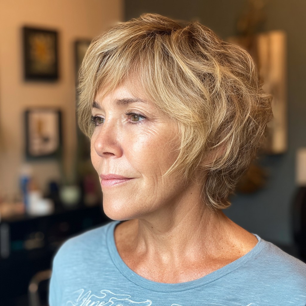 27 Cute Tousled Haircuts for Women Over 50 That Show Off Your Unique ...