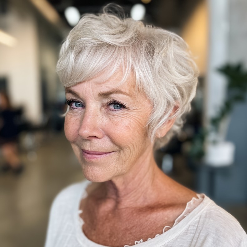 30 Easy Feathered Pixie Haircuts for Women Over 70 That Are ...