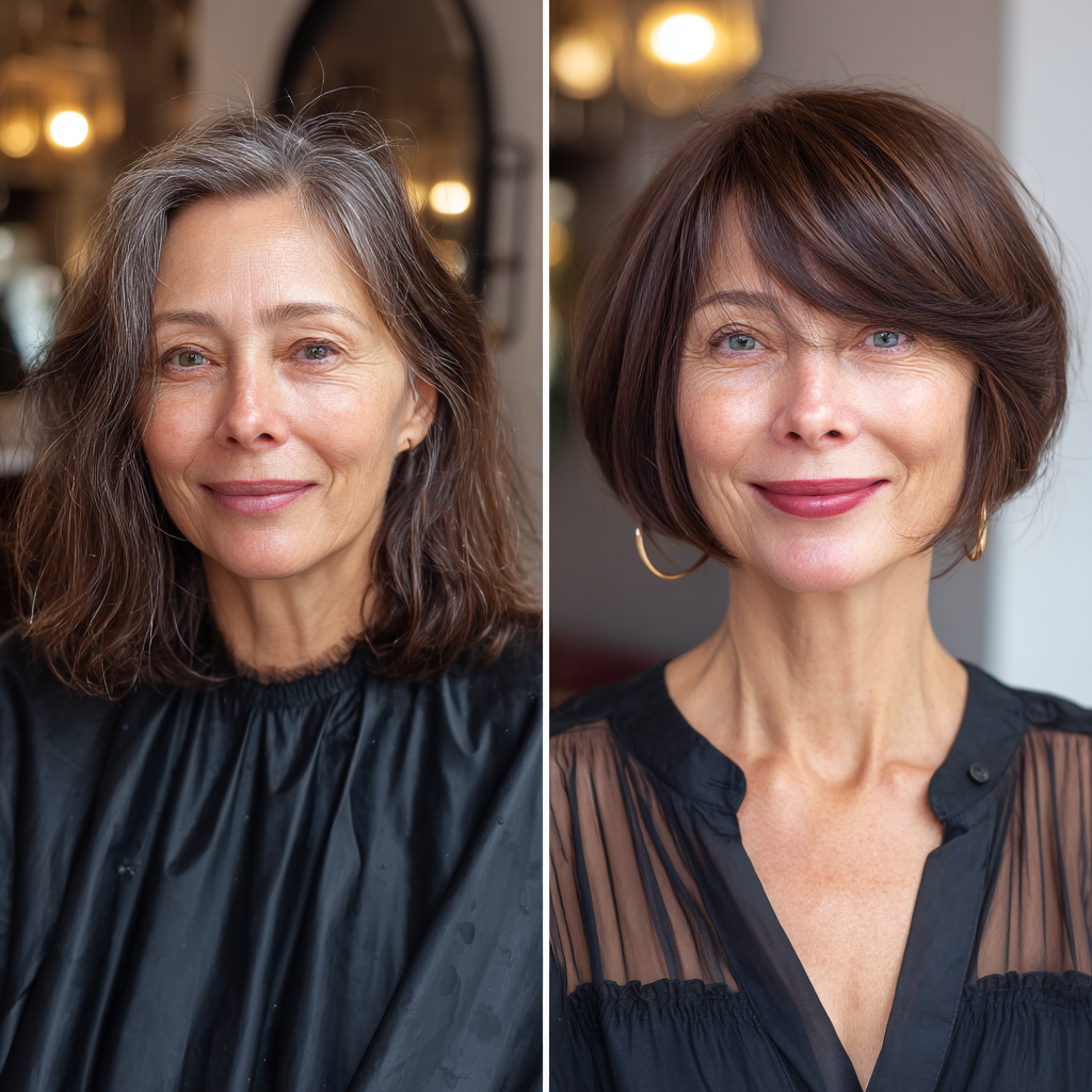 30 Wash-and-Wear Swoop Bangs That Highlight Your Unique Style