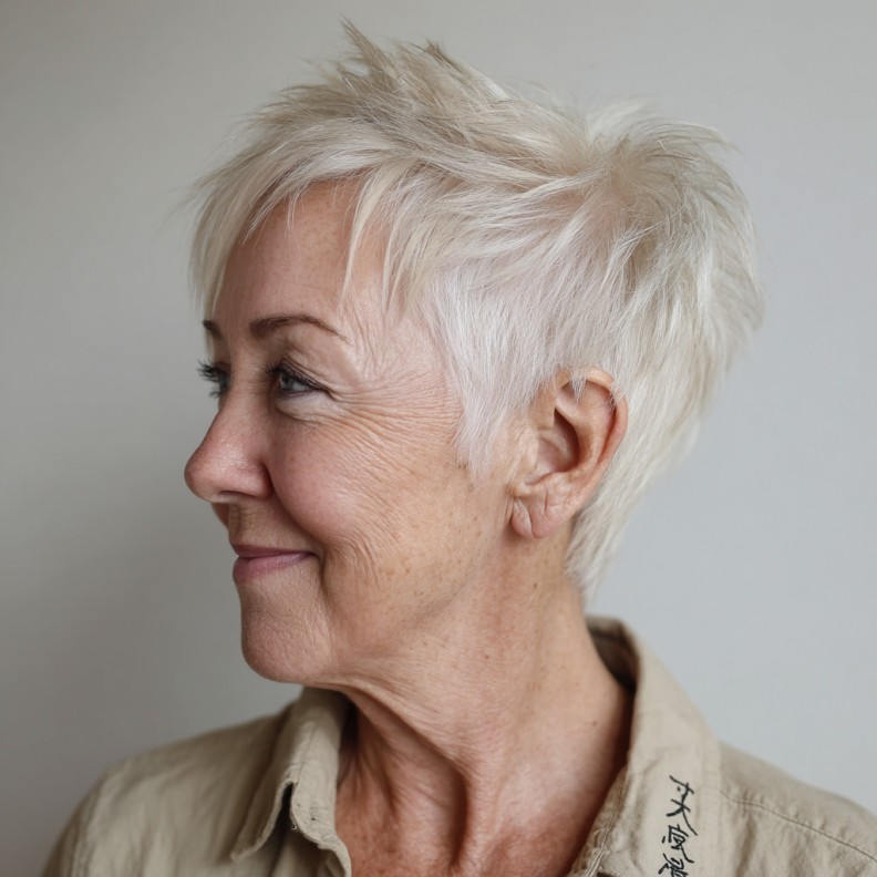 30 Easy Feathered Pixie Haircuts for Women Over 70 That Are ...