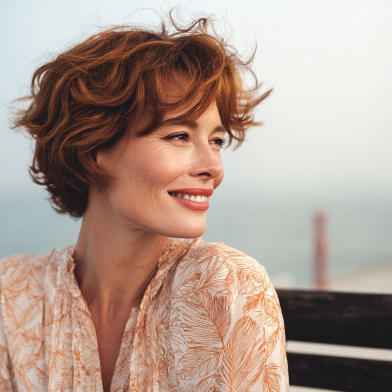 27 Low-Maintenance Cinnamon Brown Hair Colors Women Over 50 Love for ...