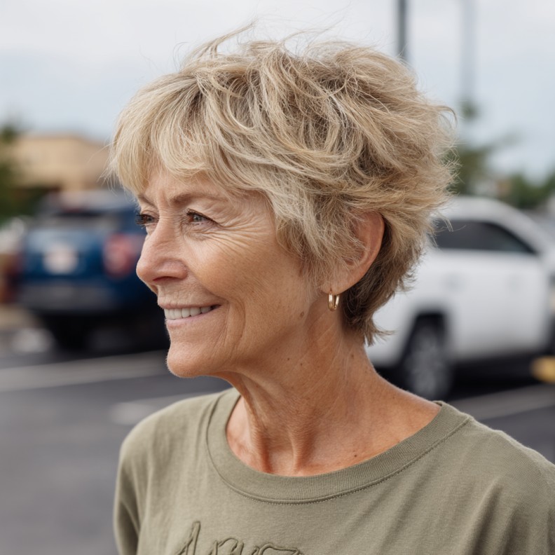 30 Easy Feathered Pixie Haircuts for Women Over 70 That Are ...