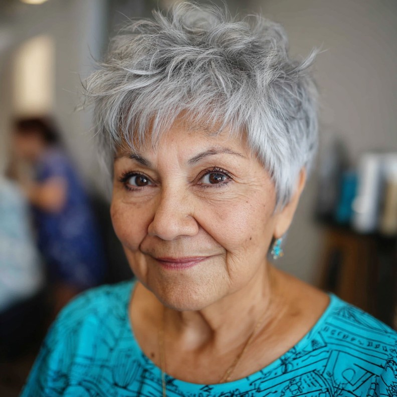 30 Easy Feathered Pixie Haircuts for Women Over 70 That Are ...