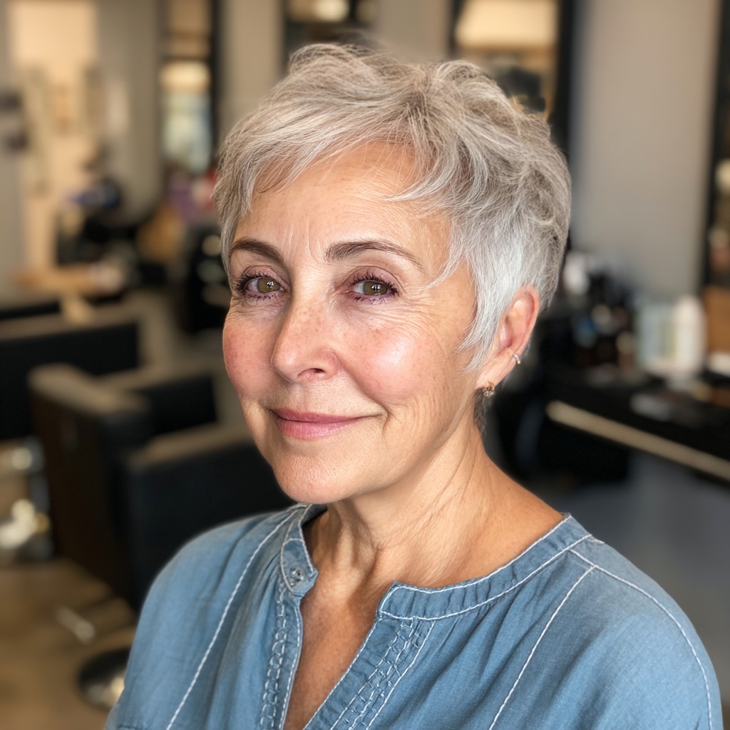 29 Pretty Hairstyles for Sparse Hair That Are Perfect for Senior Women ...