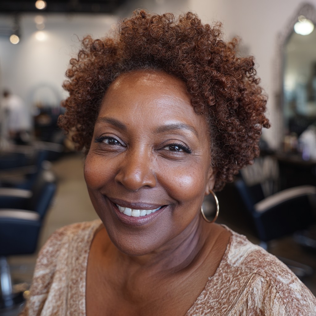 25 Reddish Brown Hair Colors Women Over 50 Are Loving Right Now