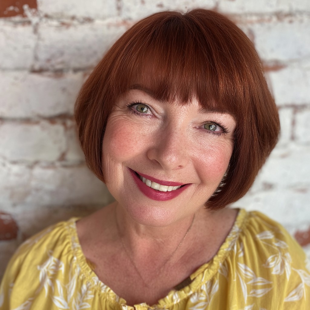 25 Reddish Brown Hair Colors Women Over 50 Are Loving Right Now
