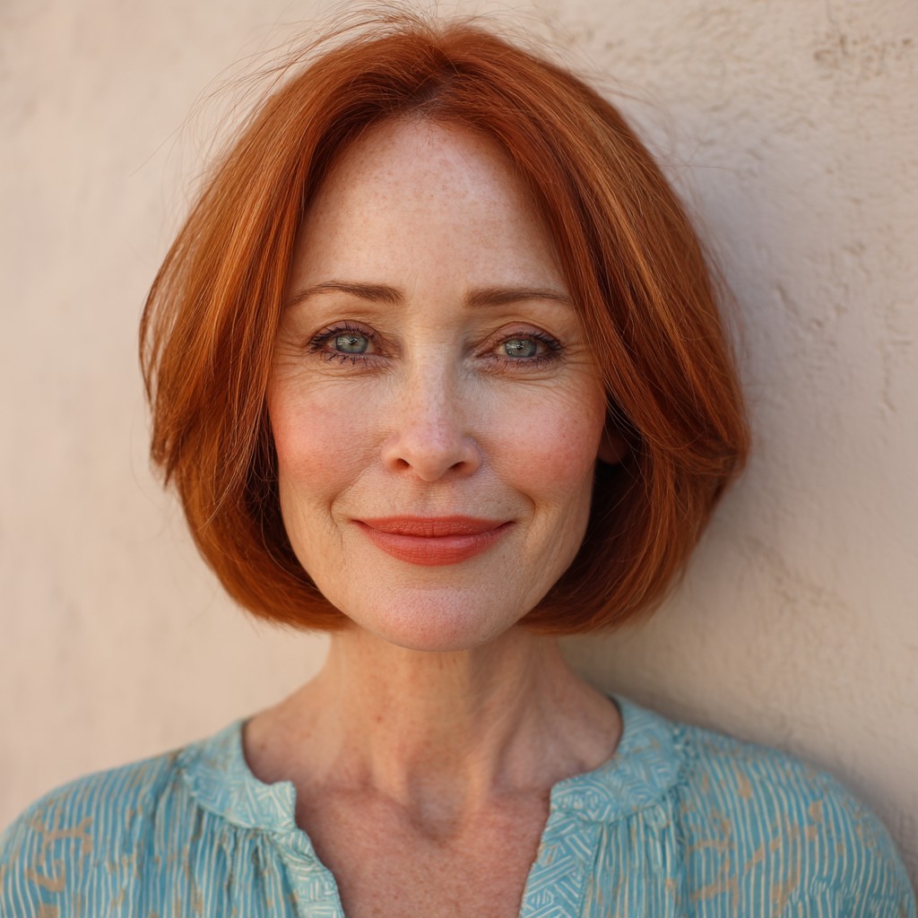 25 Reddish Brown Hair Colors Women Over 50 Are Loving Right Now