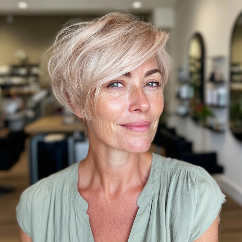 23 Side-Swept Pixie Hairstyles That Are Trending Hard in 2025 - Kappers ...