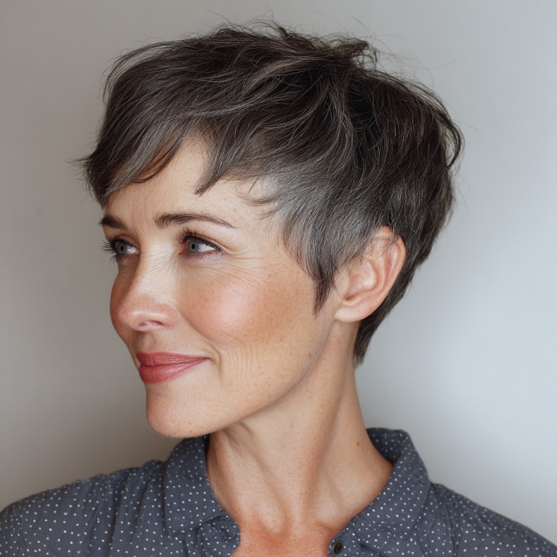 23 Side-Swept Pixie Hairstyles That Are Trending Hard in 2025 - Kappers ...