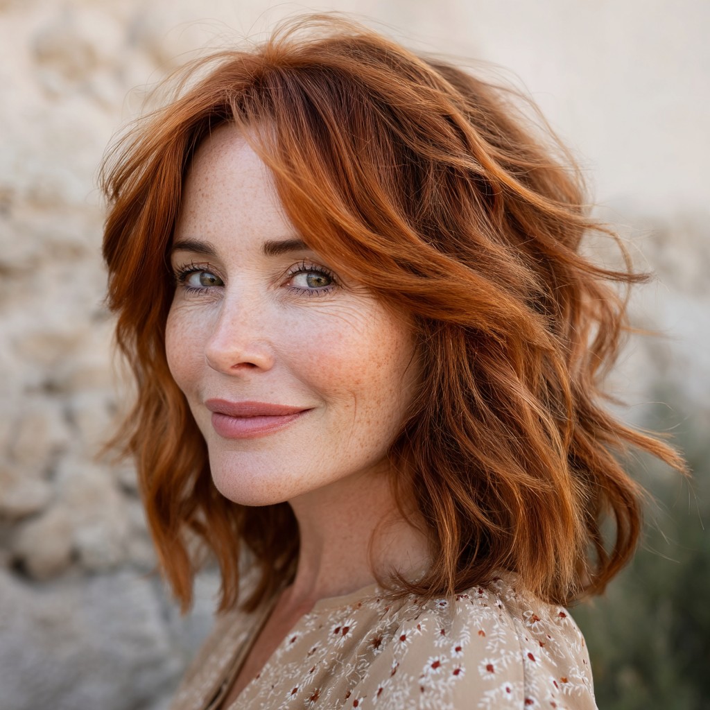 27 Middle Part Bangs That Are Perfect for Hot Summer Days