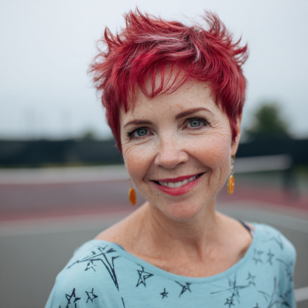 25 Trending Ruby Red Hair Colors That Are Easy to Maintain After 50 ...