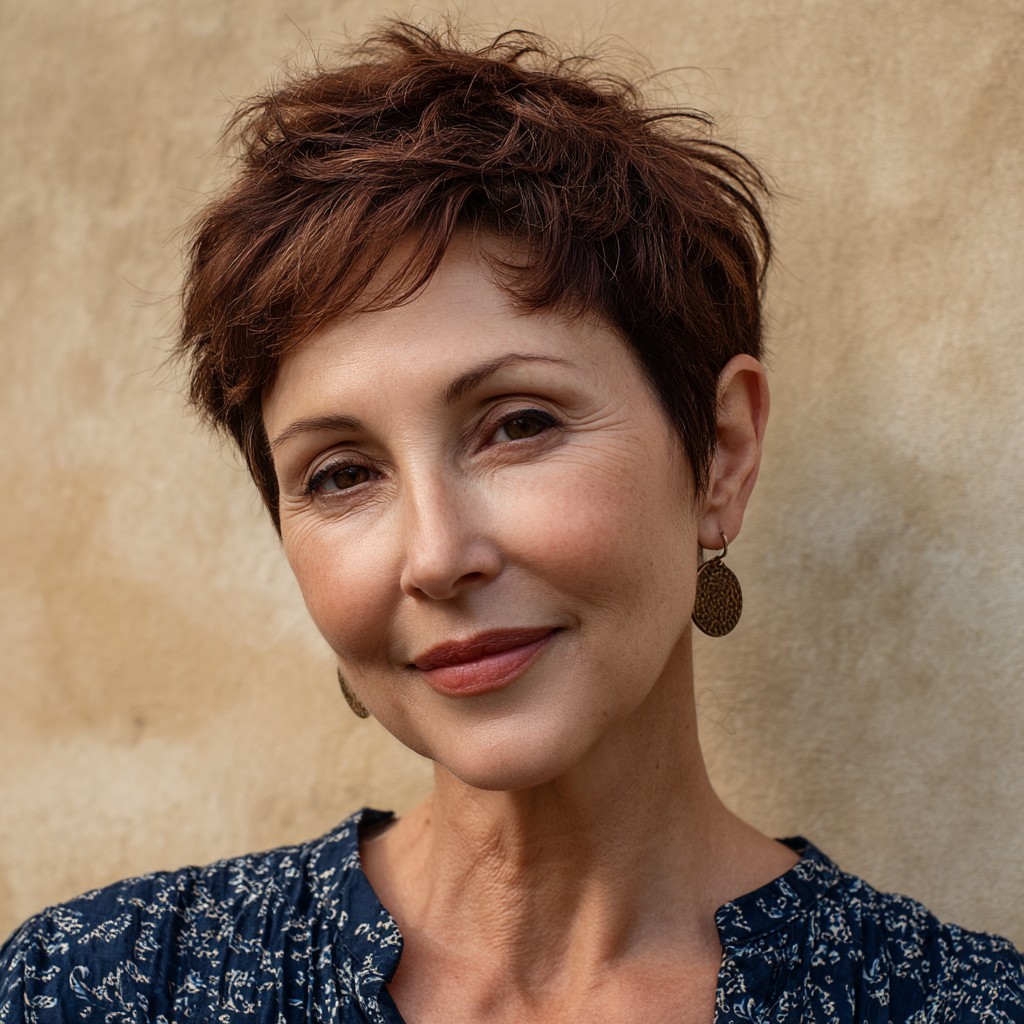 25 Reddish Brown Hair Colors Women Over 50 Are Loving Right Now