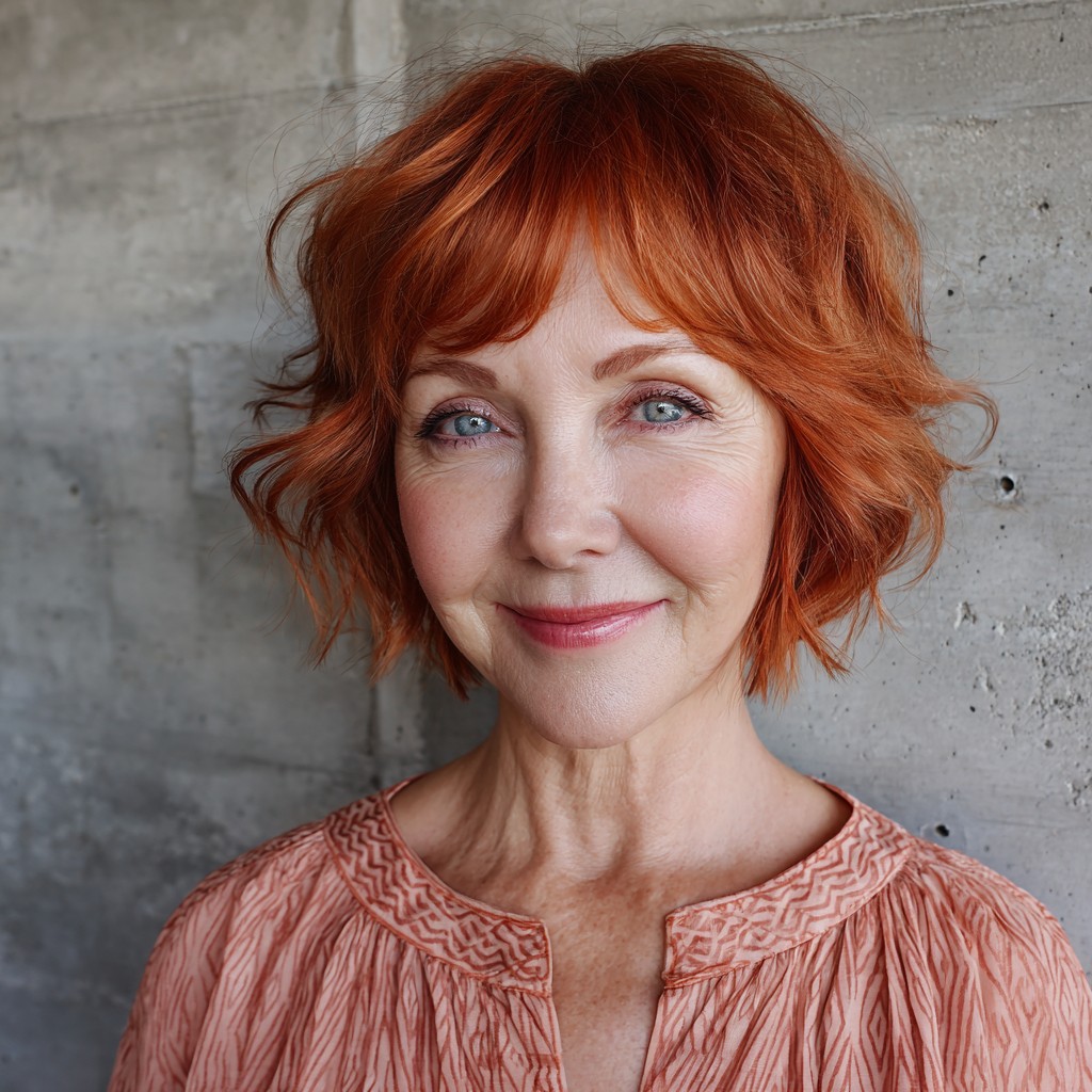 25 Trending Ruby Red Hair Colors That Are Easy to Maintain After 50 ...