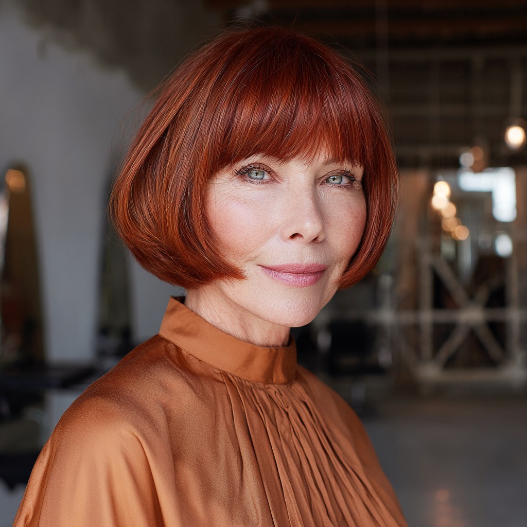 25 Trending Ruby Red Hair Colors That Are Easy to Maintain After 50 ...