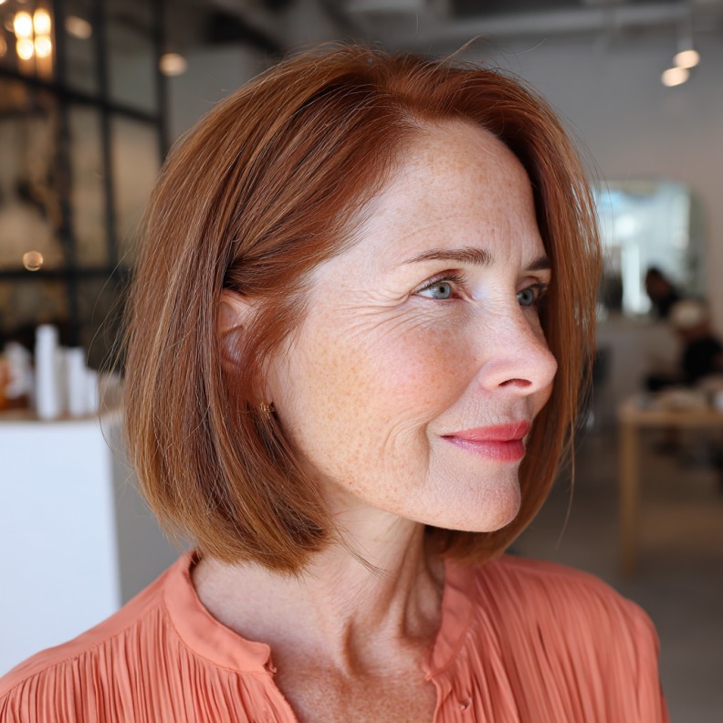 25 Trending One-Length Bob Haircuts Everyone Will Be Wearing in June ...
