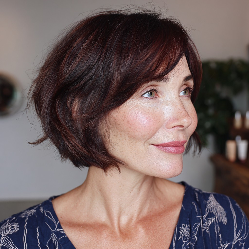 25 Trending Ruby Red Hair Colors That Are Easy to Maintain After 50 ...