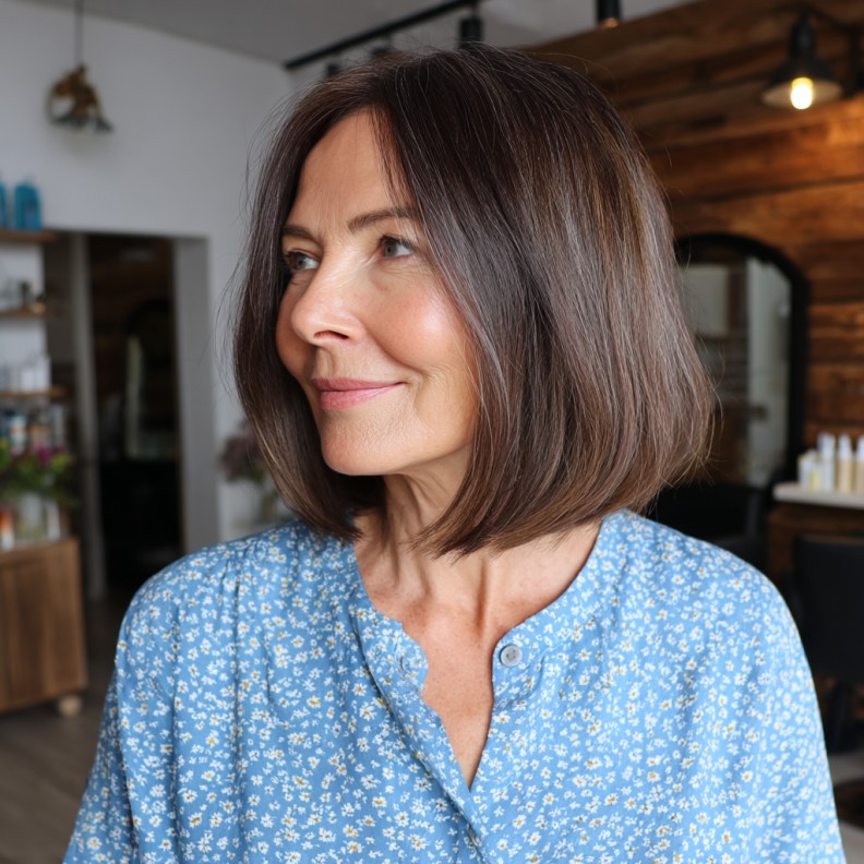 25 Trending One-Length Bob Haircuts Everyone Will Be Wearing in June ...