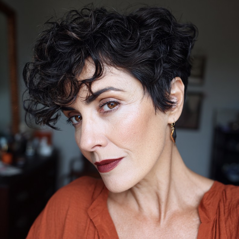 23 Youthful Curly Pixie Cuts That Are Full of Personality - Kappers ...