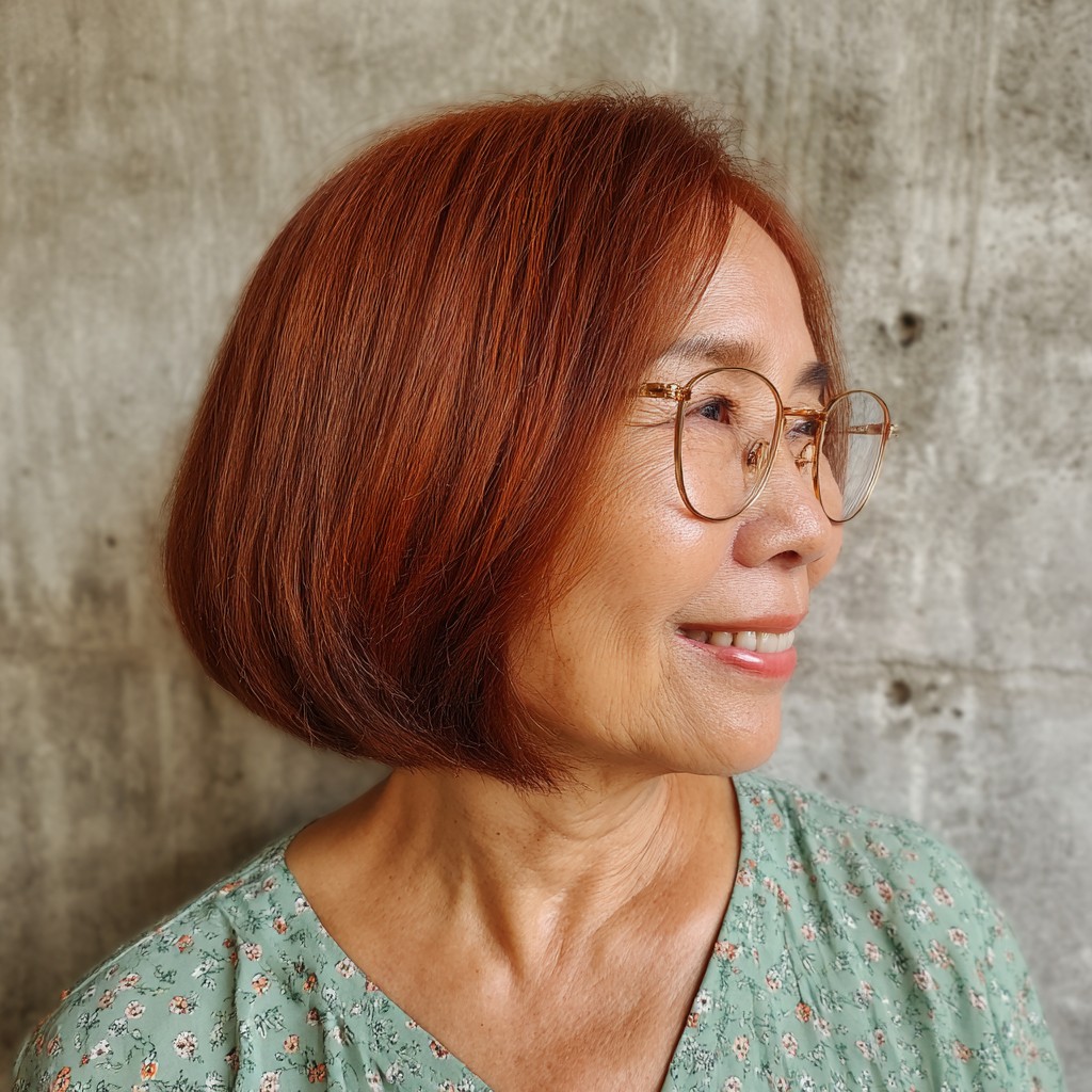 30 Youthful Cinnamon Brown Hair Colors Women Over 60 Adore