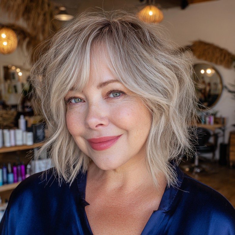 23 Beautiful Hairstyles with Side-Swept Bangs That Show Off Your ...