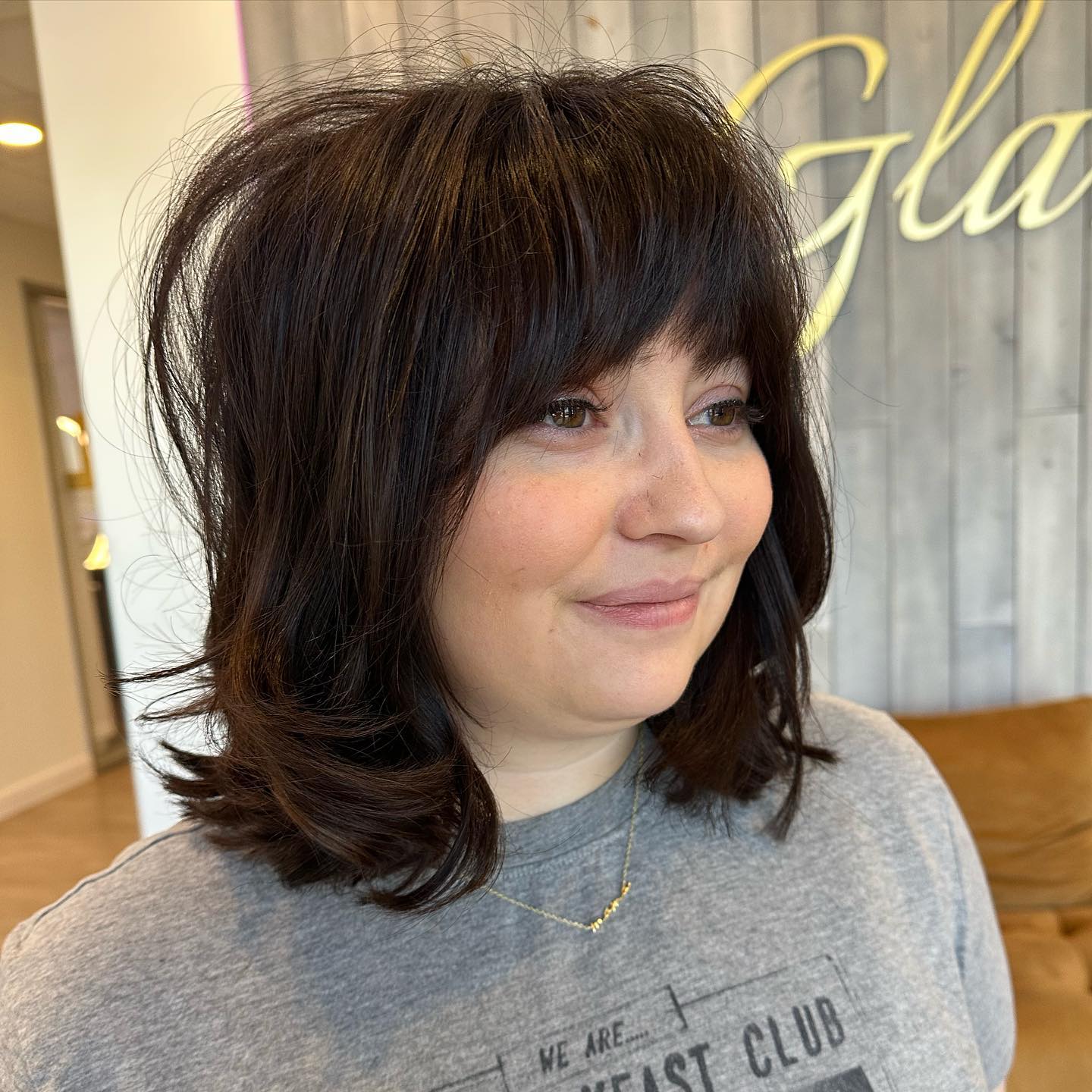 23 Chic Brow-Skimming Bangs That Flatter Every Face Shape
