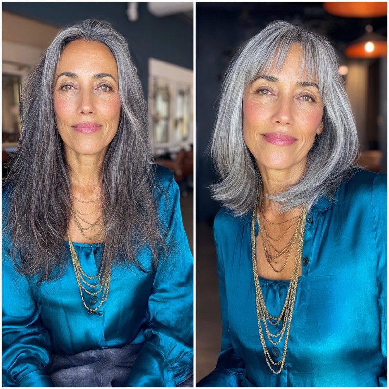 23 Beautiful Silver Hair Colors That Match Who You Are Now — Not Who ...