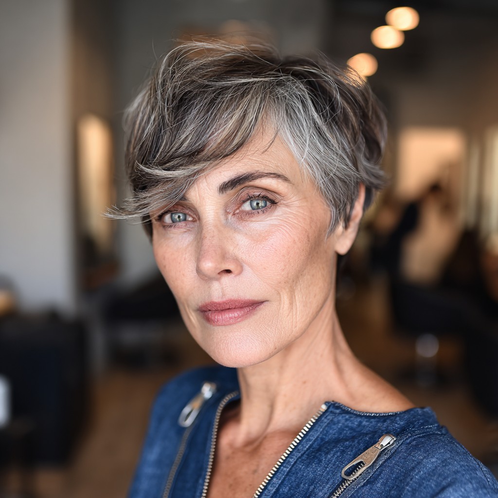 24 Flattering Side-Swept Pixie Cuts for Any Occasion