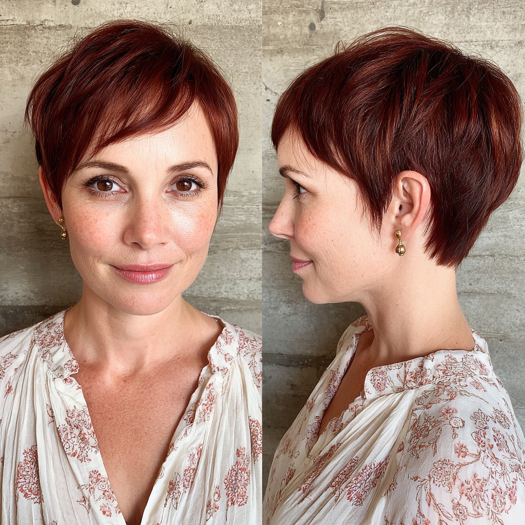24 Flattering Side-Swept Pixie Cuts for Any Occasion
