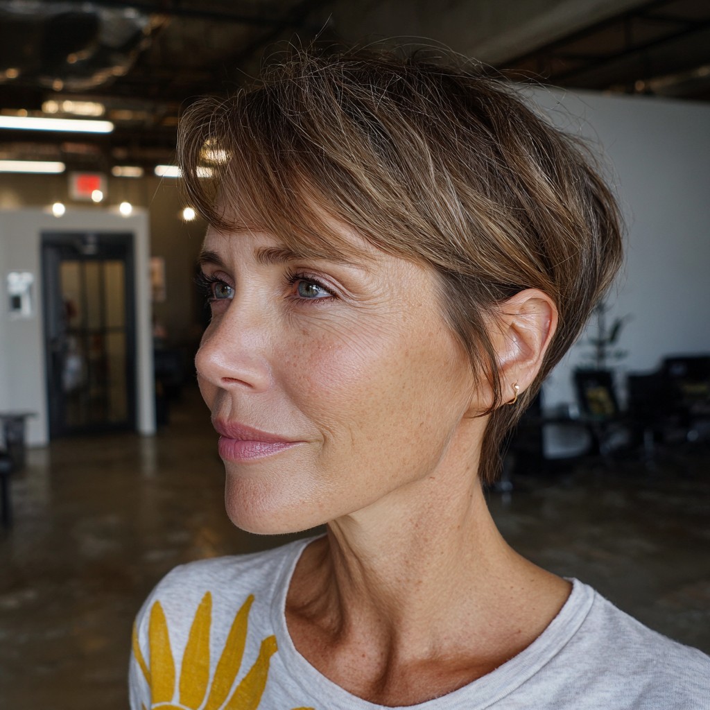 24 Flattering Side-Swept Pixie Cuts for Any Occasion
