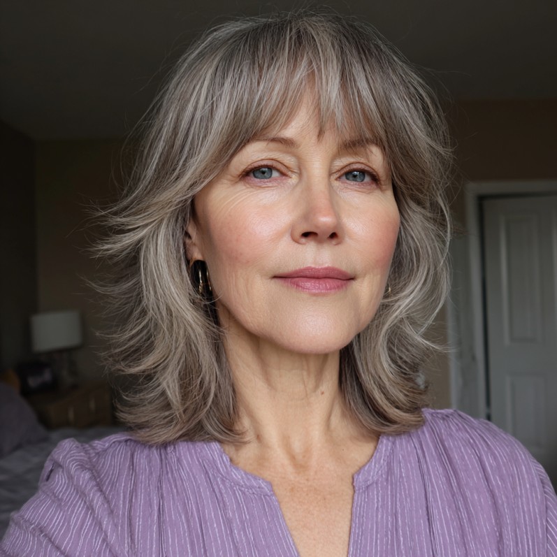 27 Vibrant Grey Balayage Hair Colors to Refresh Your Look This Year