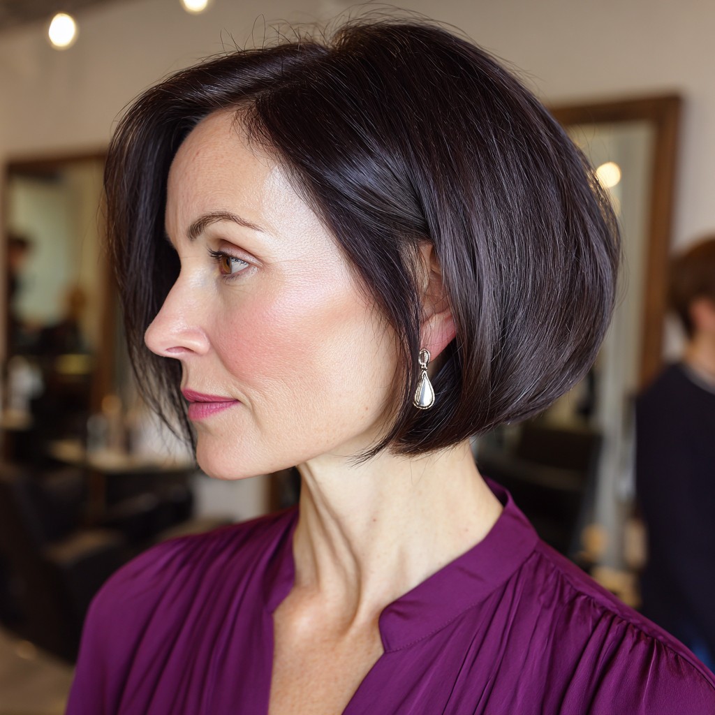 30 Cute Dark Brown Hair Colors That Look Better at 50