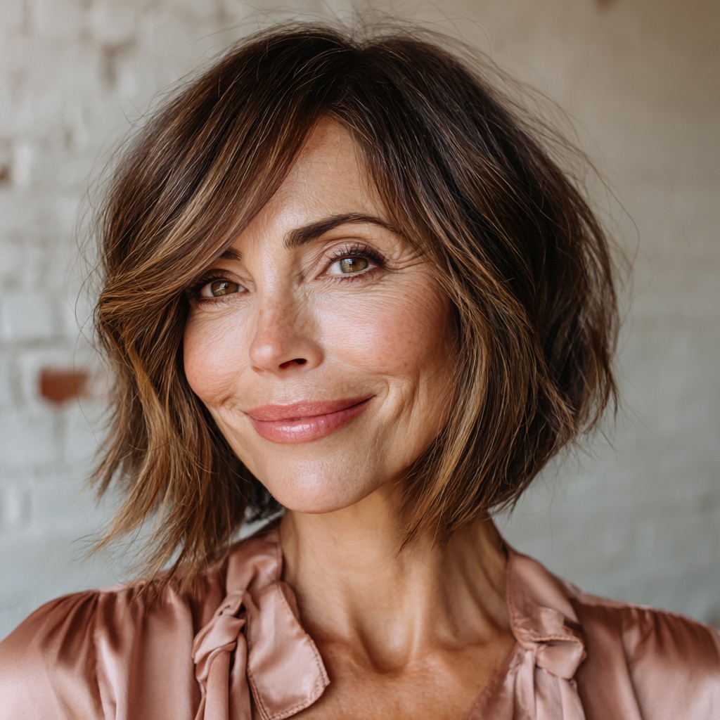 30 Cute Dark Brown Hair Colors That Look Better at 50 - Kappers Magazine