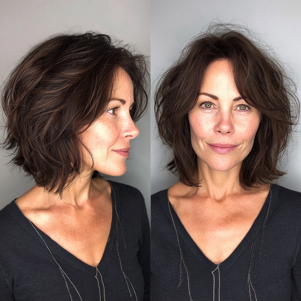 30 Cute Dark Brown Hair Colors That Look Better at 50