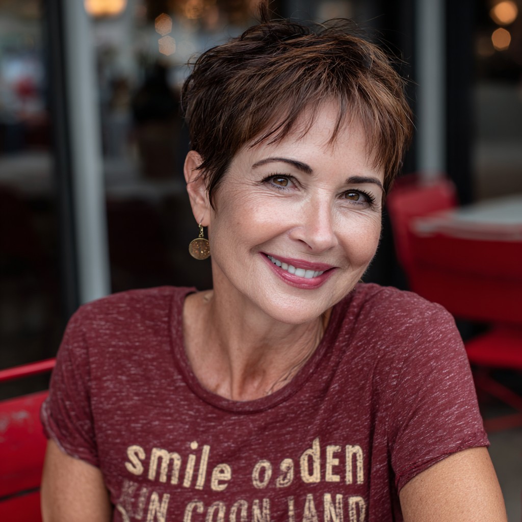 24 Youthful Short Brown Hair Ideas These Women Over 50 Absolutely Love