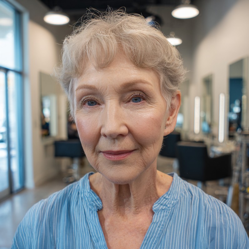 25 Gorgeous Razor Pixie Cuts for Women Over 70 With Aging Hair