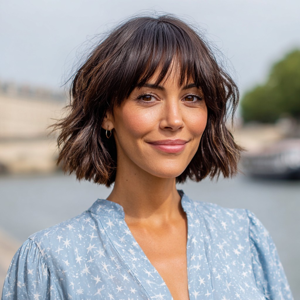 29 Fuss-Free Frayed Bob Haircuts Taking Over This Season