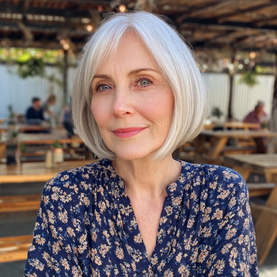 25 Youthful Inverted Bob Haircuts That Feel Just Right In Your 70s