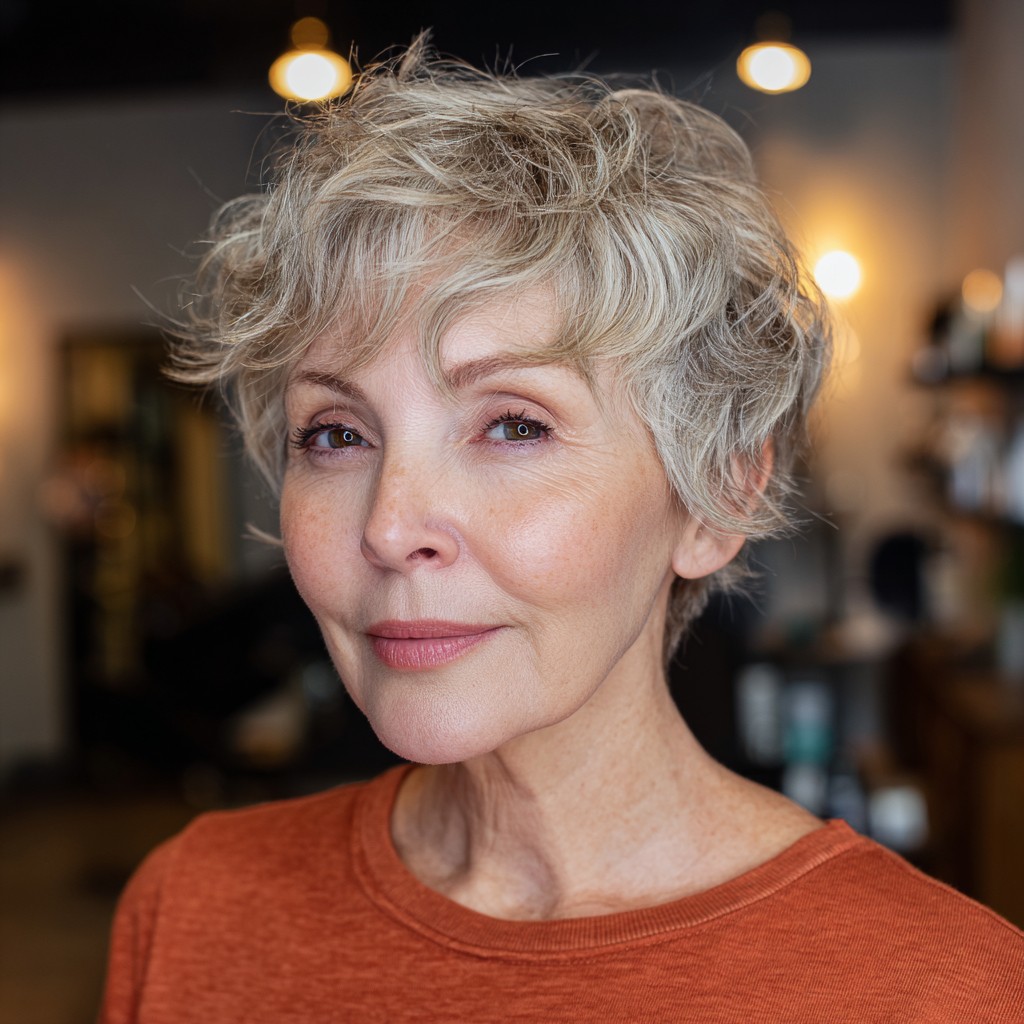 30 Beautiful Side-Parted Pixie Cuts These Women Over 60 Absolutely Love ...