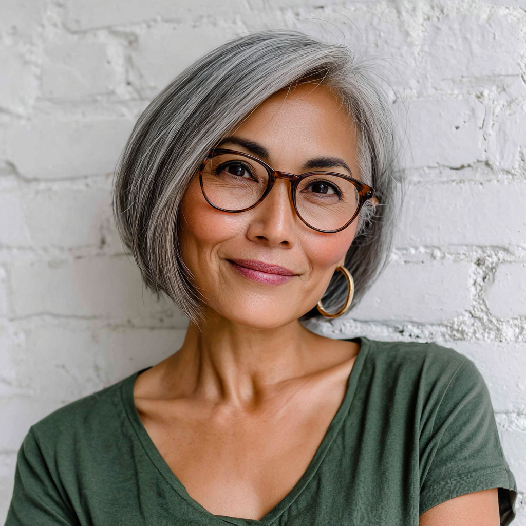 28 Fun and Sassy Grey Bob Haircuts (And How To Nail It At Any Age)
