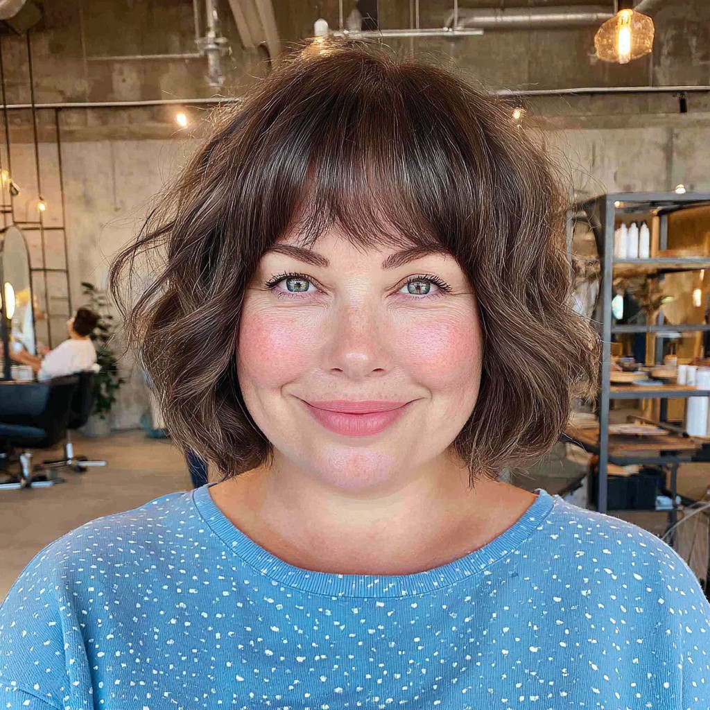26 Gorgeous Face-Framing Bob Haircuts for Curvy Women