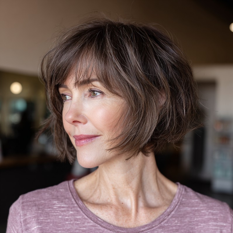 30 Gorgeous Airy Bob Haircuts for Women Over 50 With Nothing to Prove